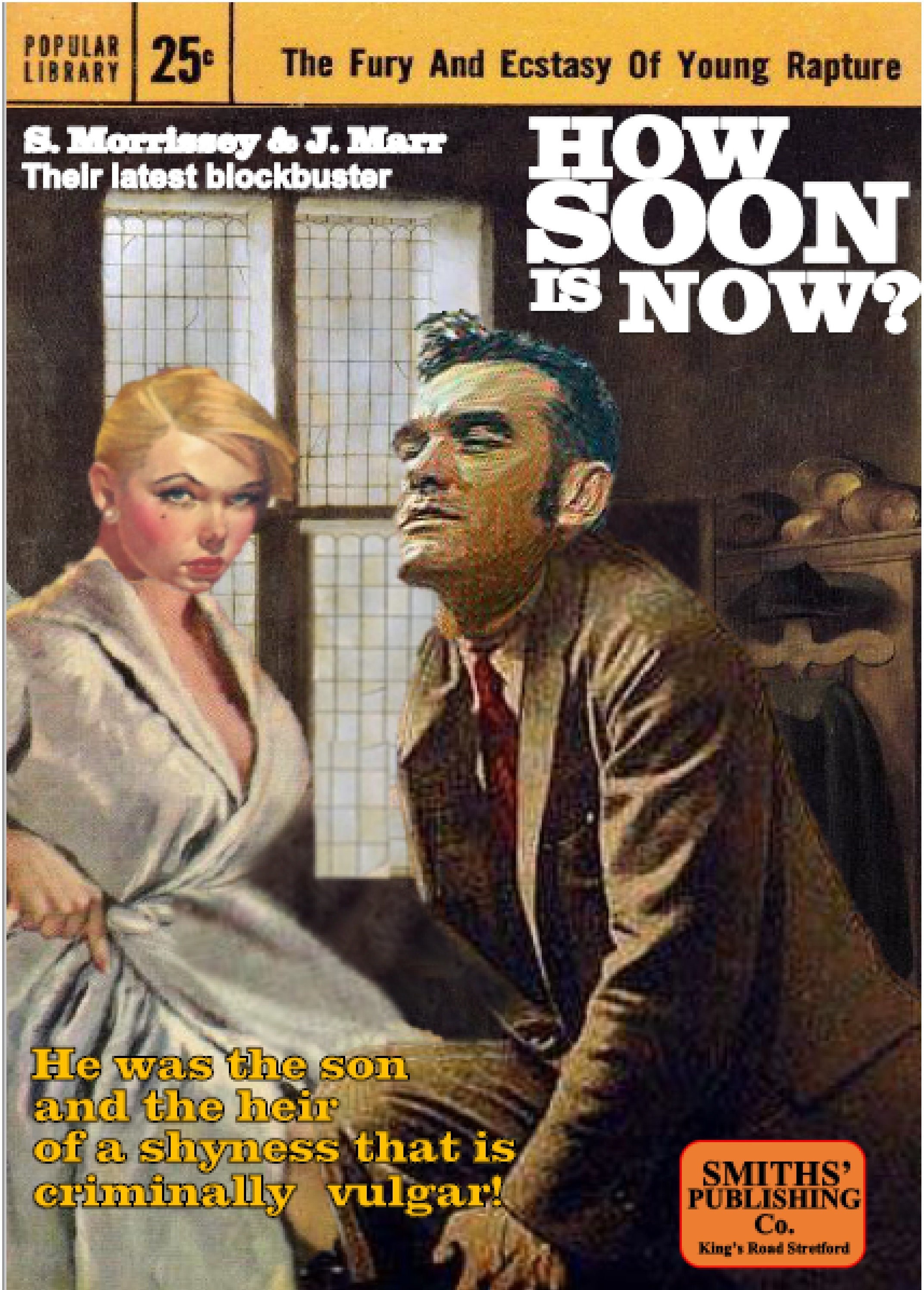 Photographs The Smiths Morrissey Johnny Marr Autograph A4 Printed Photo ...