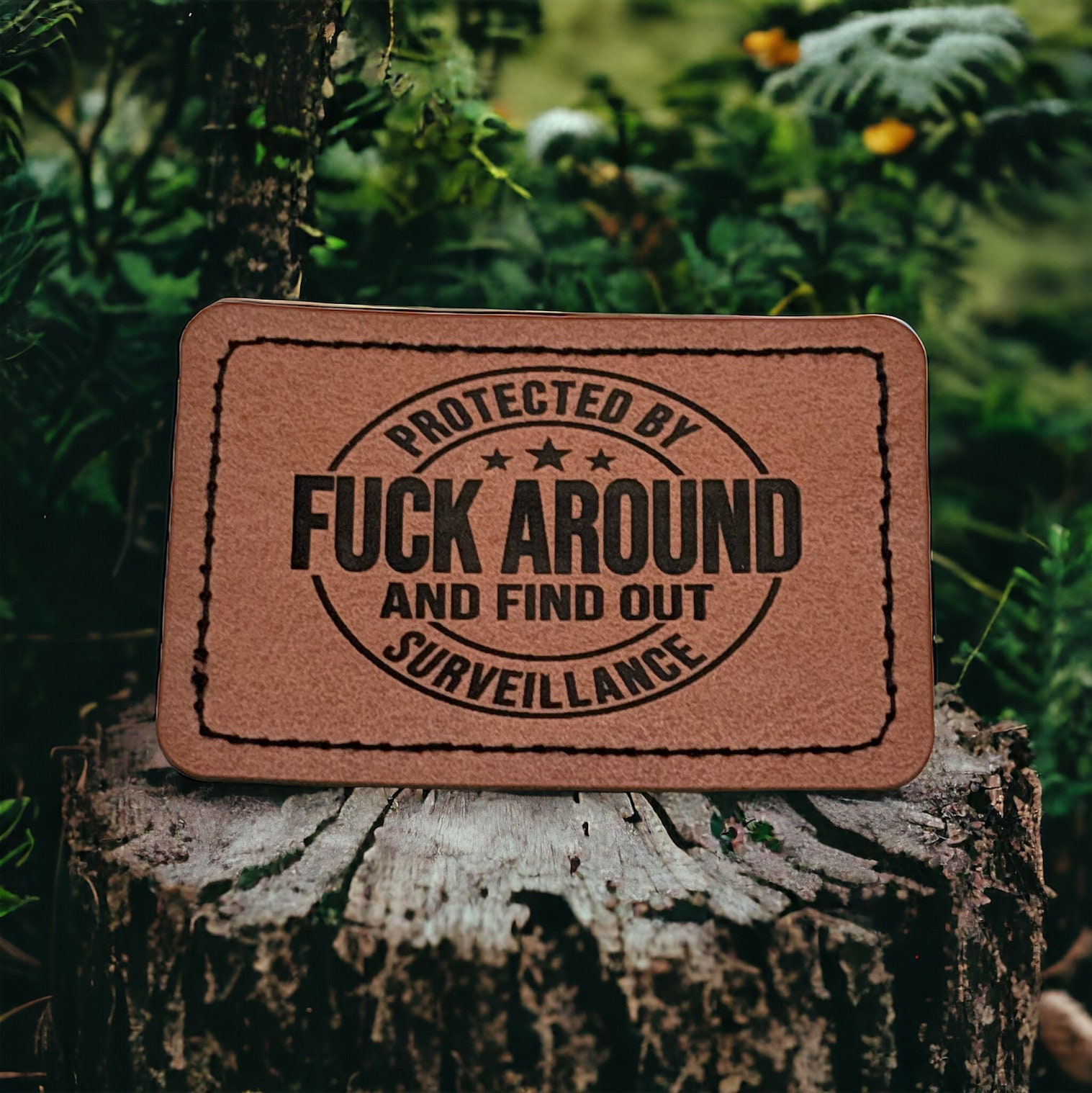 FAFO Leather Patch - Etsy