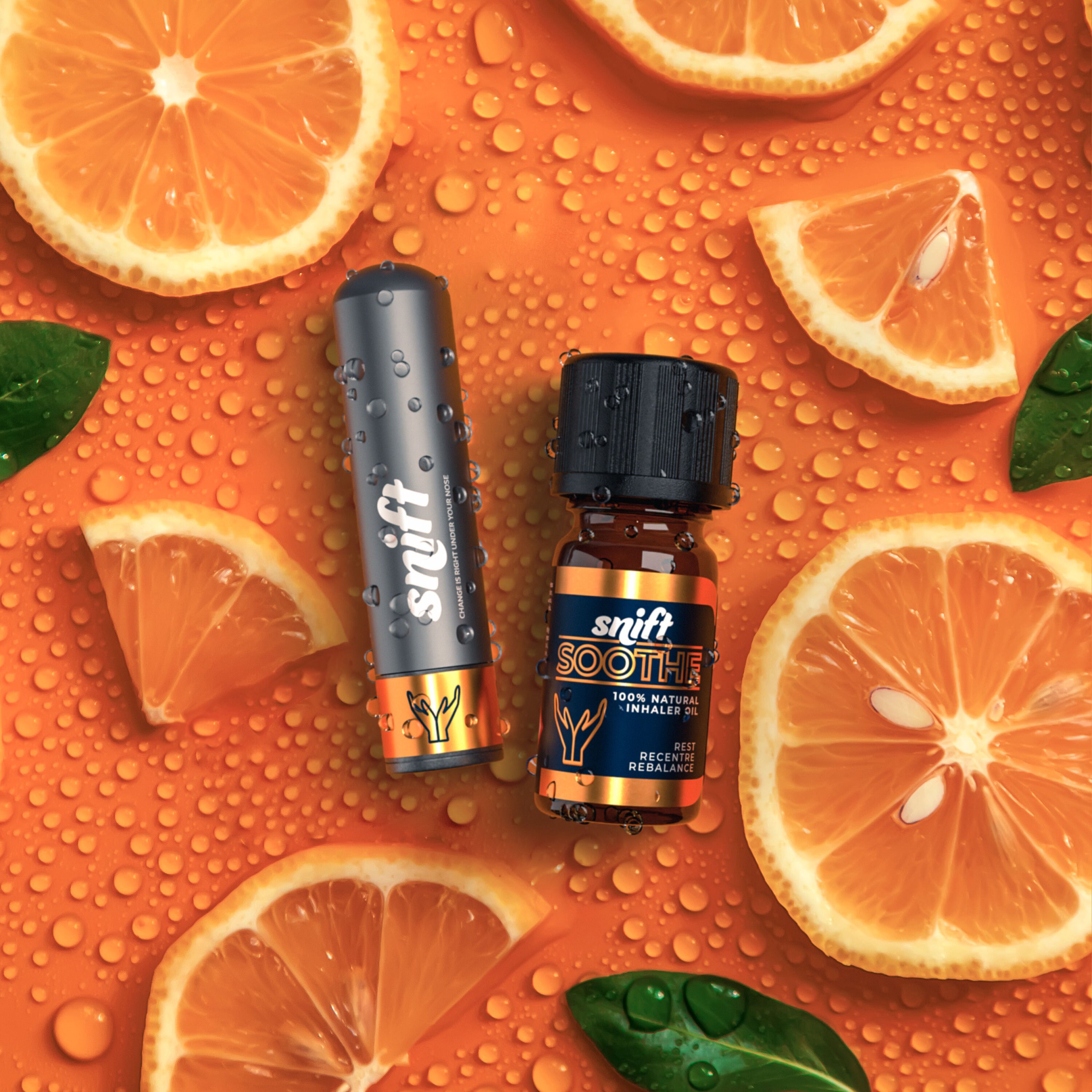 Inhalador Snift SOOTHE / Aceites esenciales 100% puros / - Etsy España