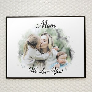 Photo Print Gift for Mom, Printable Mothers Day Gift, Family ...