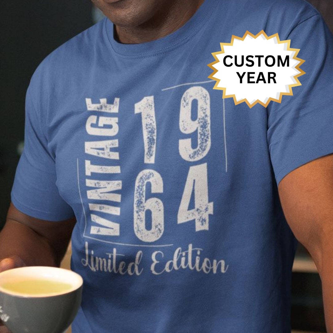 60th Birthday Gifts for Men, 60th Birthday Shirt, 1964 Birthday Tshirt ...
