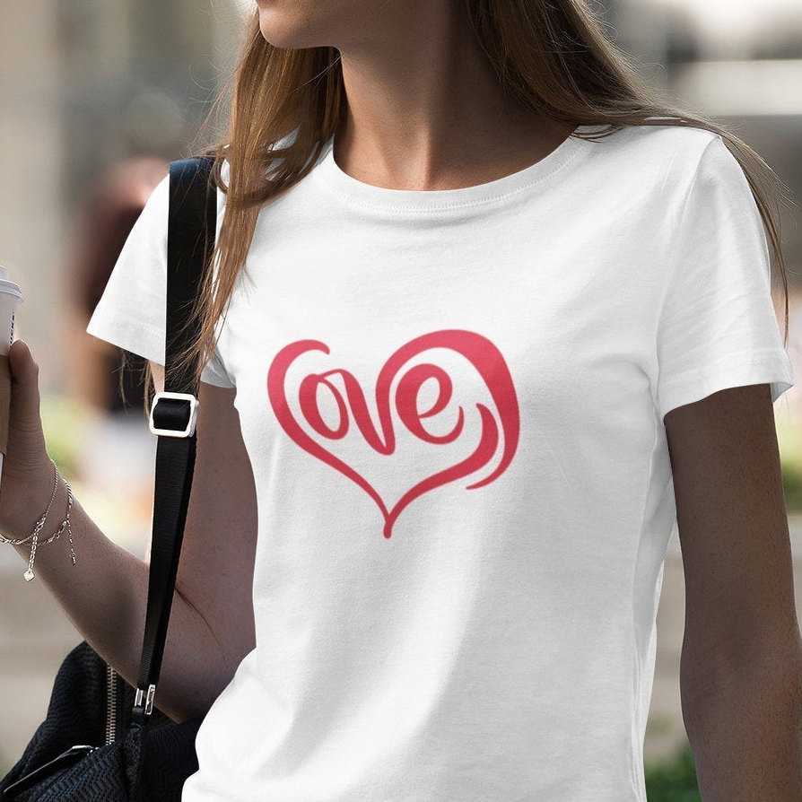 Valentines Day Shirt Womens Valentines Tee Etsy