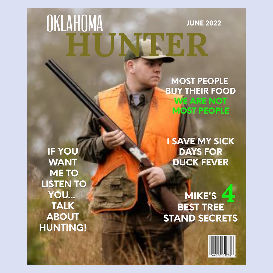 Personalized Hunter Magazine Cover Hunting Signs Hunting - Etsy