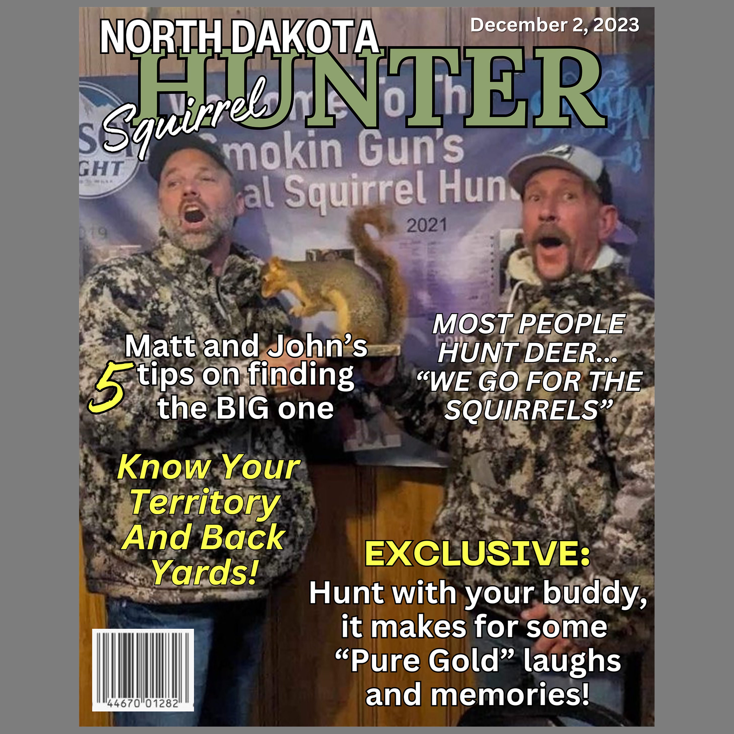Personalized Hunter Magazine Cover, Digital File, Hunting Gifts for Men ...