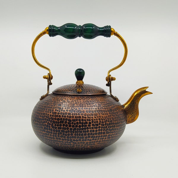 Copper Tea Pot - Etsy
