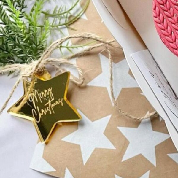 Star Gift Tags - Etsy