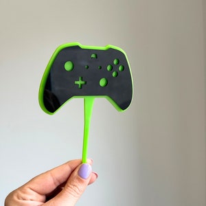 Personalised Gamer Cake Topper: Level Up, Game Controller - Etsy