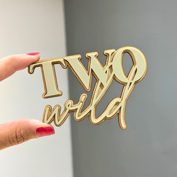 Two Wild Font - Etsy