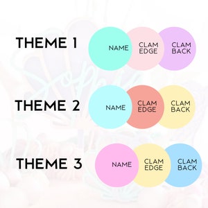 Mermaid Clam Shell Cake Topper - Personalised Name - Sea Theme Acrylic ...