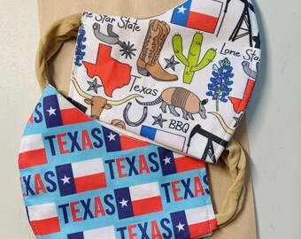 Texas Longhorn Face Mask - Etsy