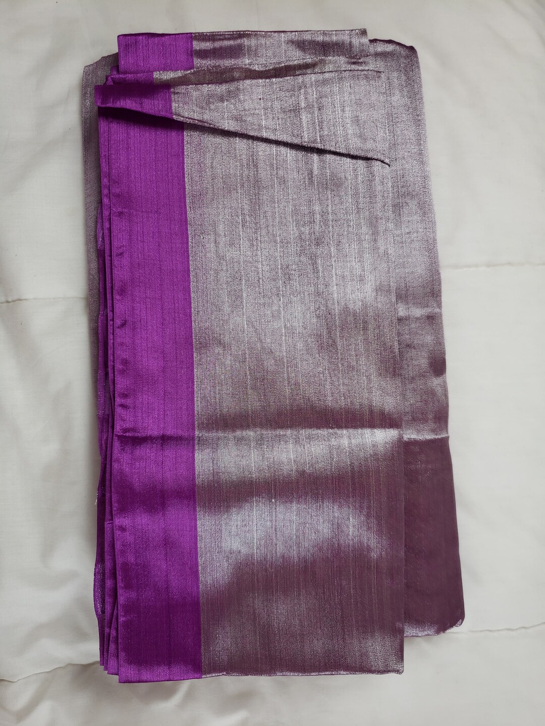 Uppada Pure Violet Pink-silver Tissue by Silk Cotton - Etsy