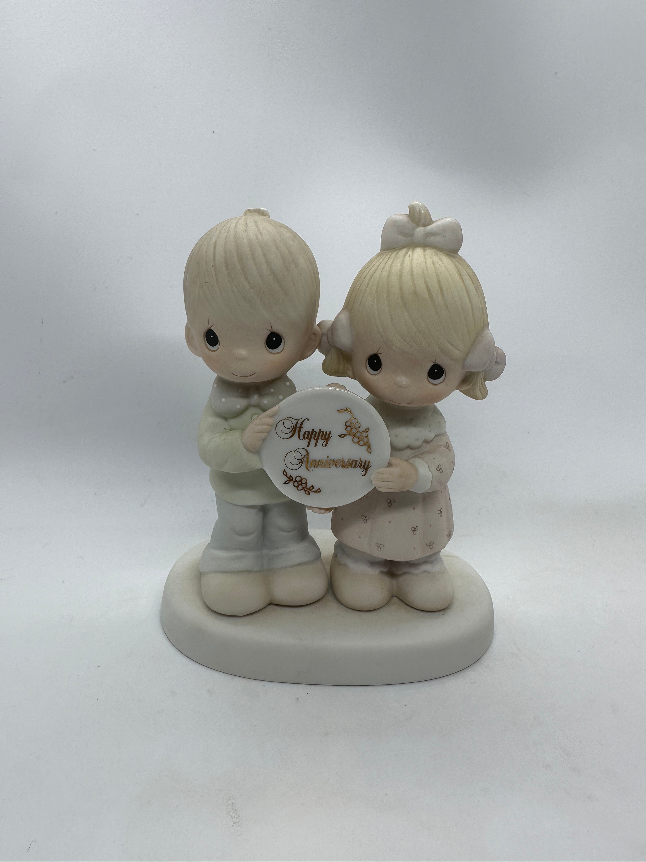 Vintage Precious Moments Anniversary 1983 - God Blessed Years Together ...