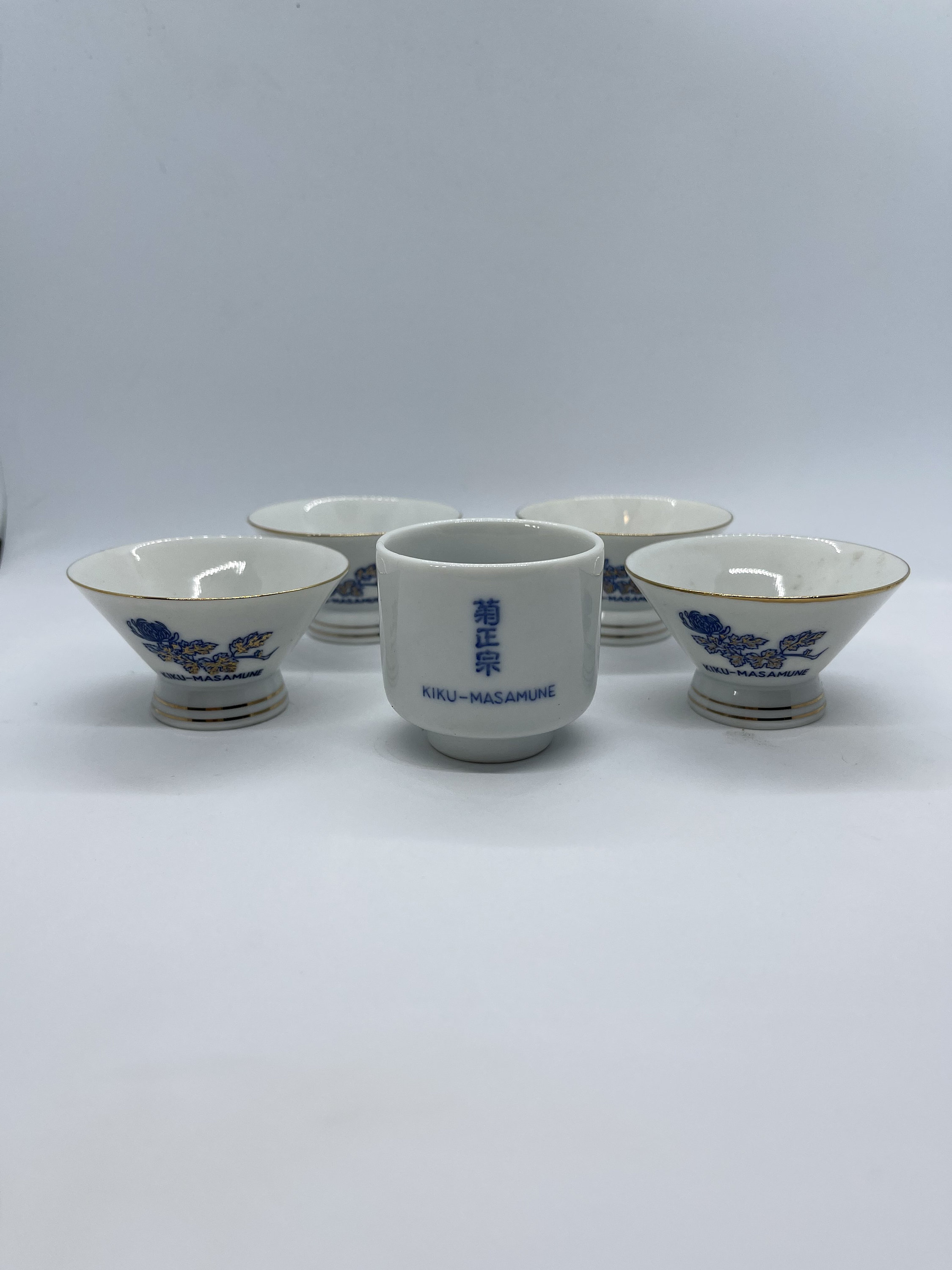 Vintage Kiku-masamune Saki Set, Porcelain Saki Set, Vintage Saki ...