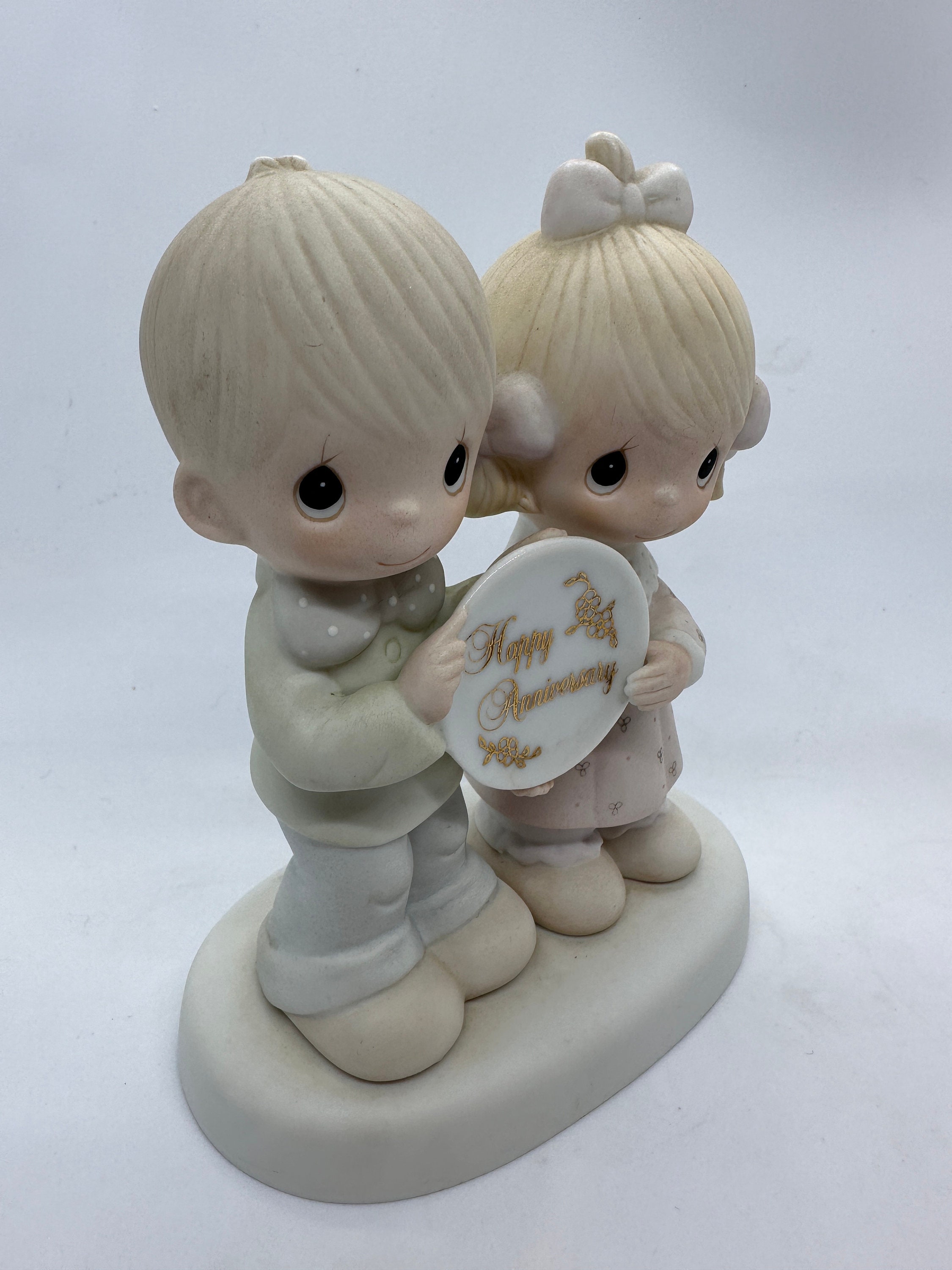 Vintage Precious Moments Anniversary 1983 - God Blessed Years Together ...