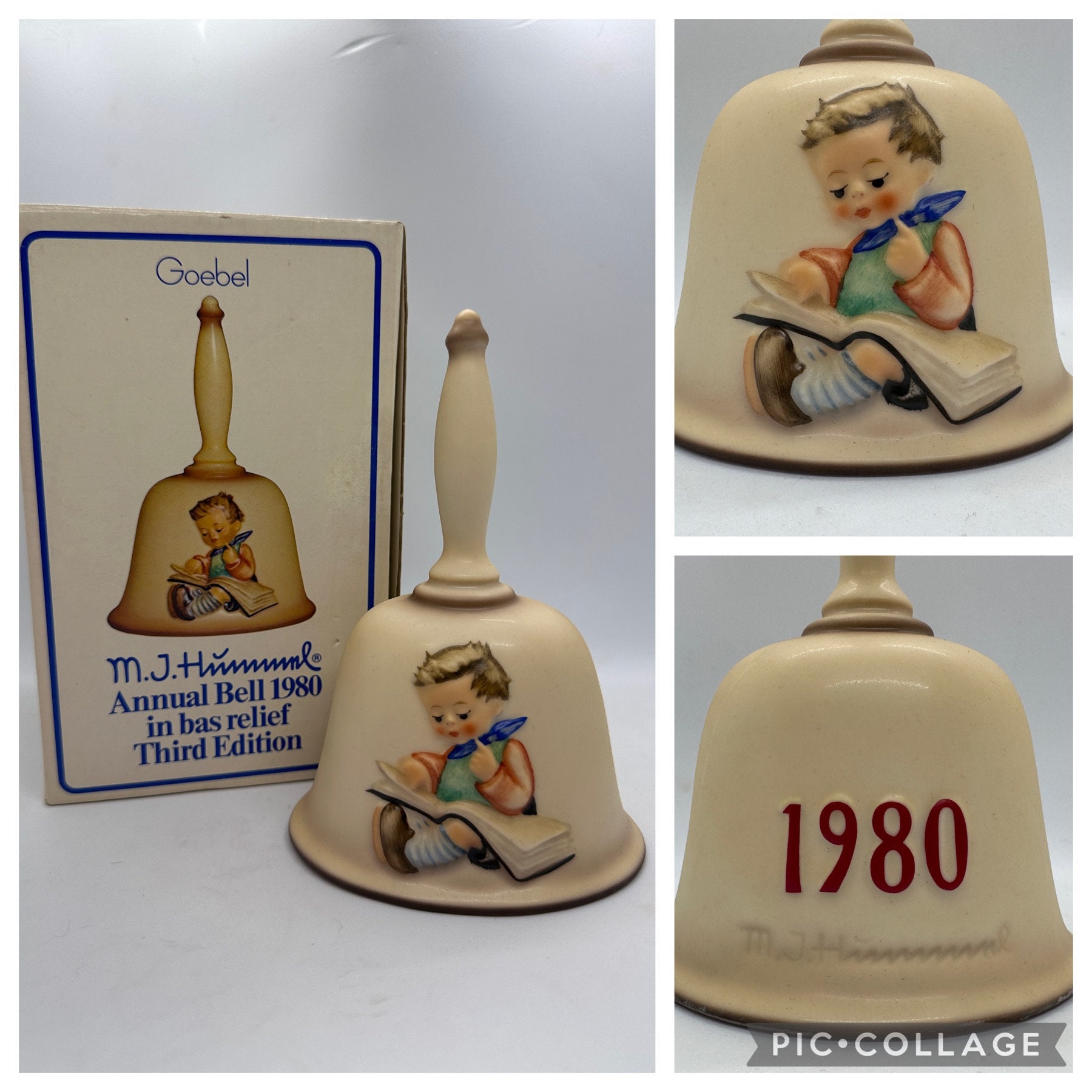 Vintage Goebel Hummel Bell 1980 Annual. Vintage German Bell. MJ Hummel ...
