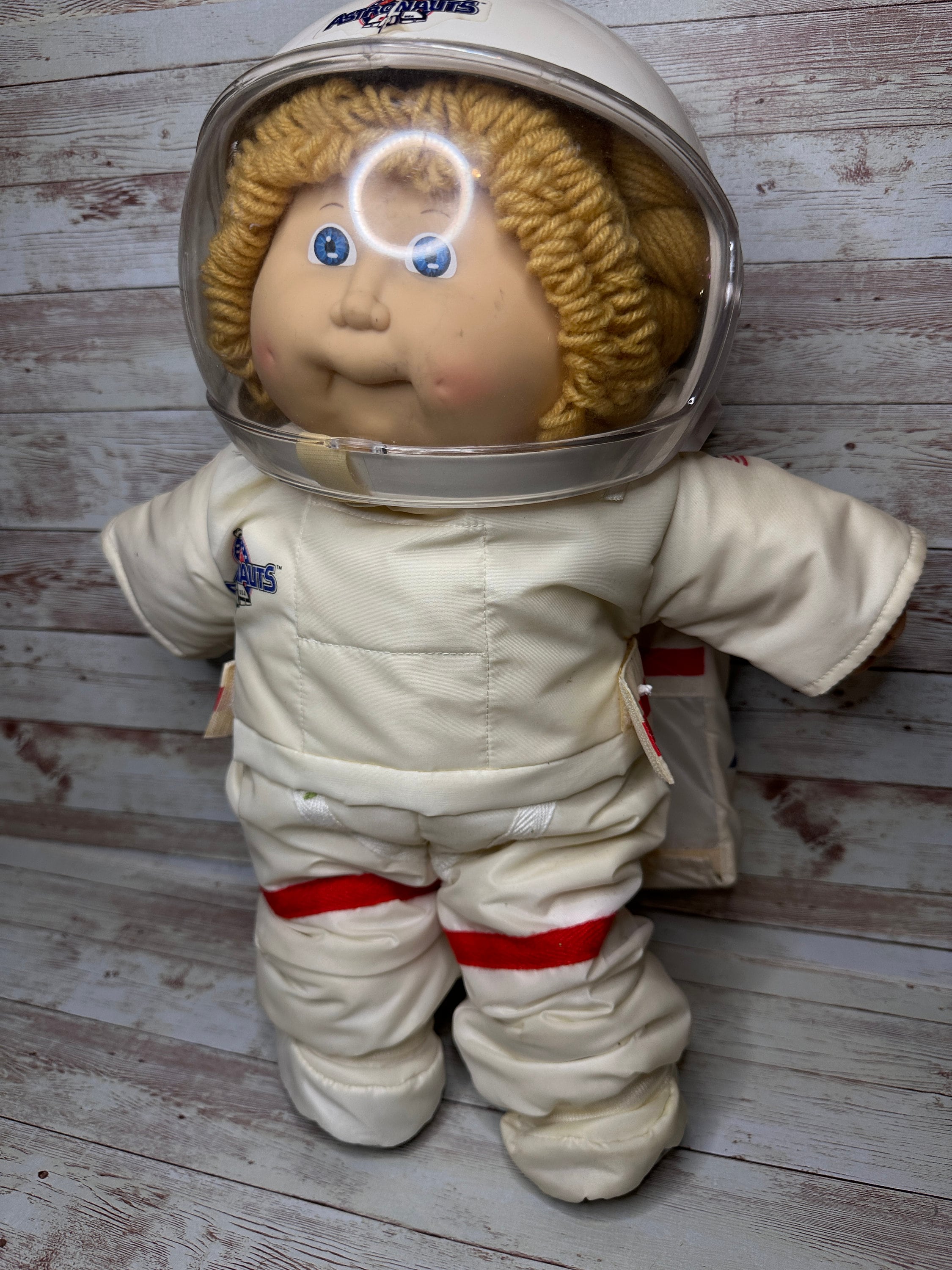 Vintage Cabbage Patch Kids Astronaut Girl With Braids Doll 1986 and ...