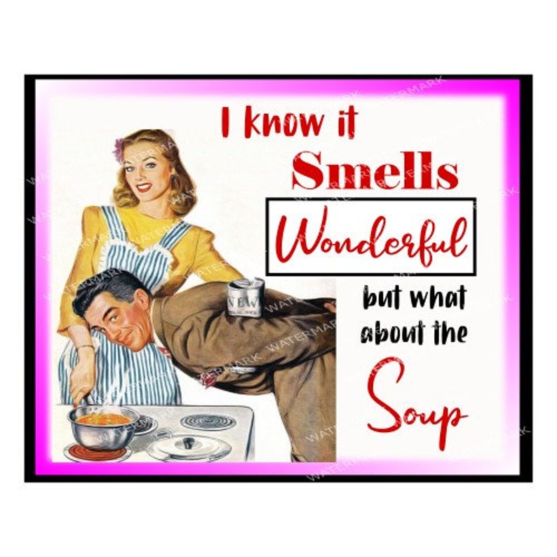 Retro Ladies: Smells Wonderful... Digital Image - Etsy