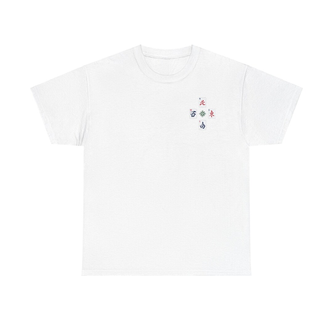 Mahjong | Four Winds Tiles Compass | Unisex Heavy Cotton Tee - Etsy