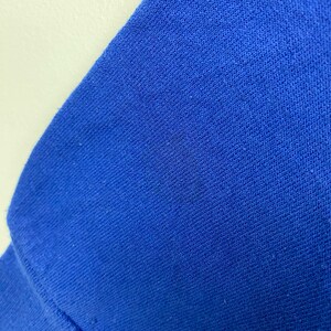 90s Hamilton Big Blue Crewneck Sweatshirt Print Logo Blue Color Mens L ...