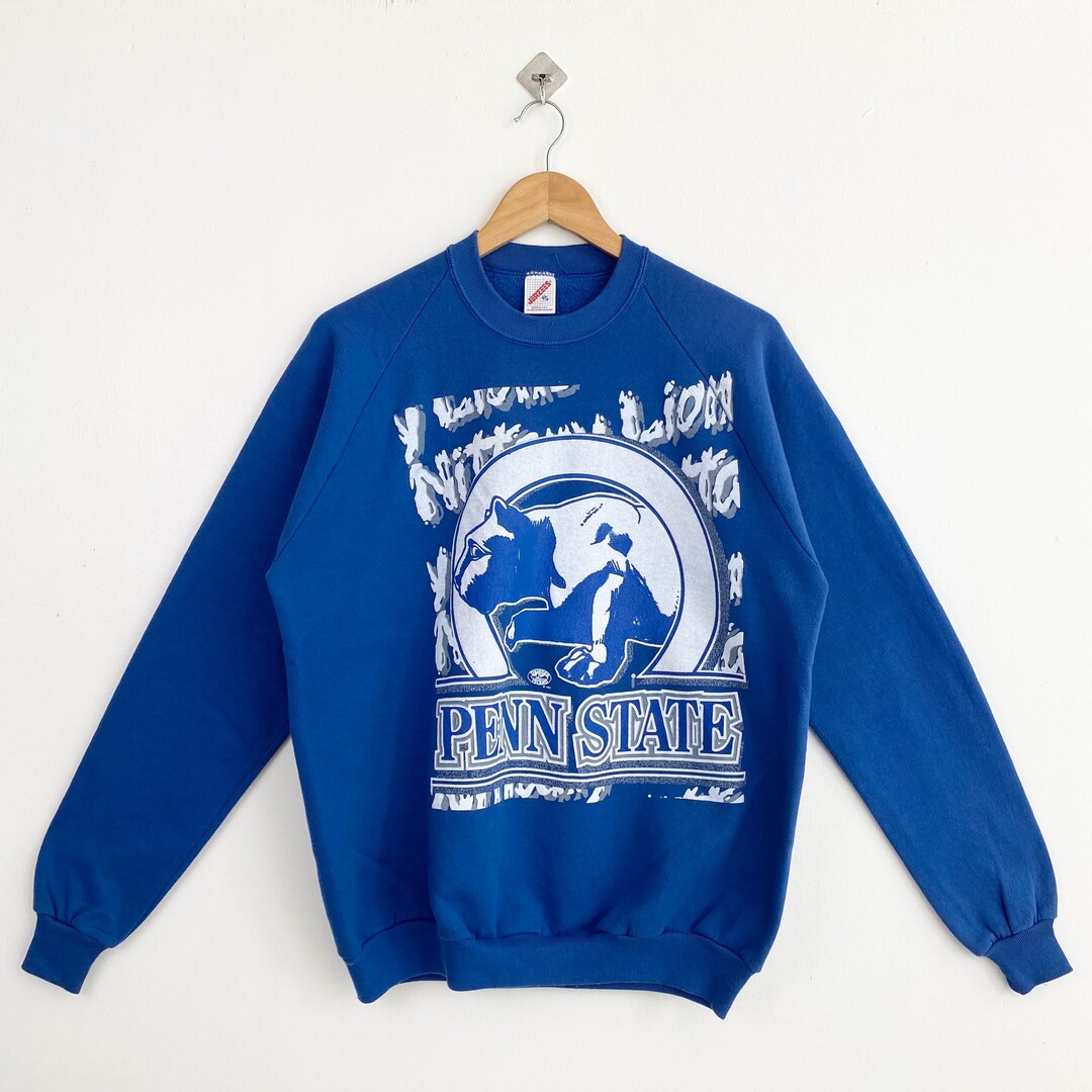 80s NCAA Pennsylvania State University ‘nittany Lions’ Crewneck ...