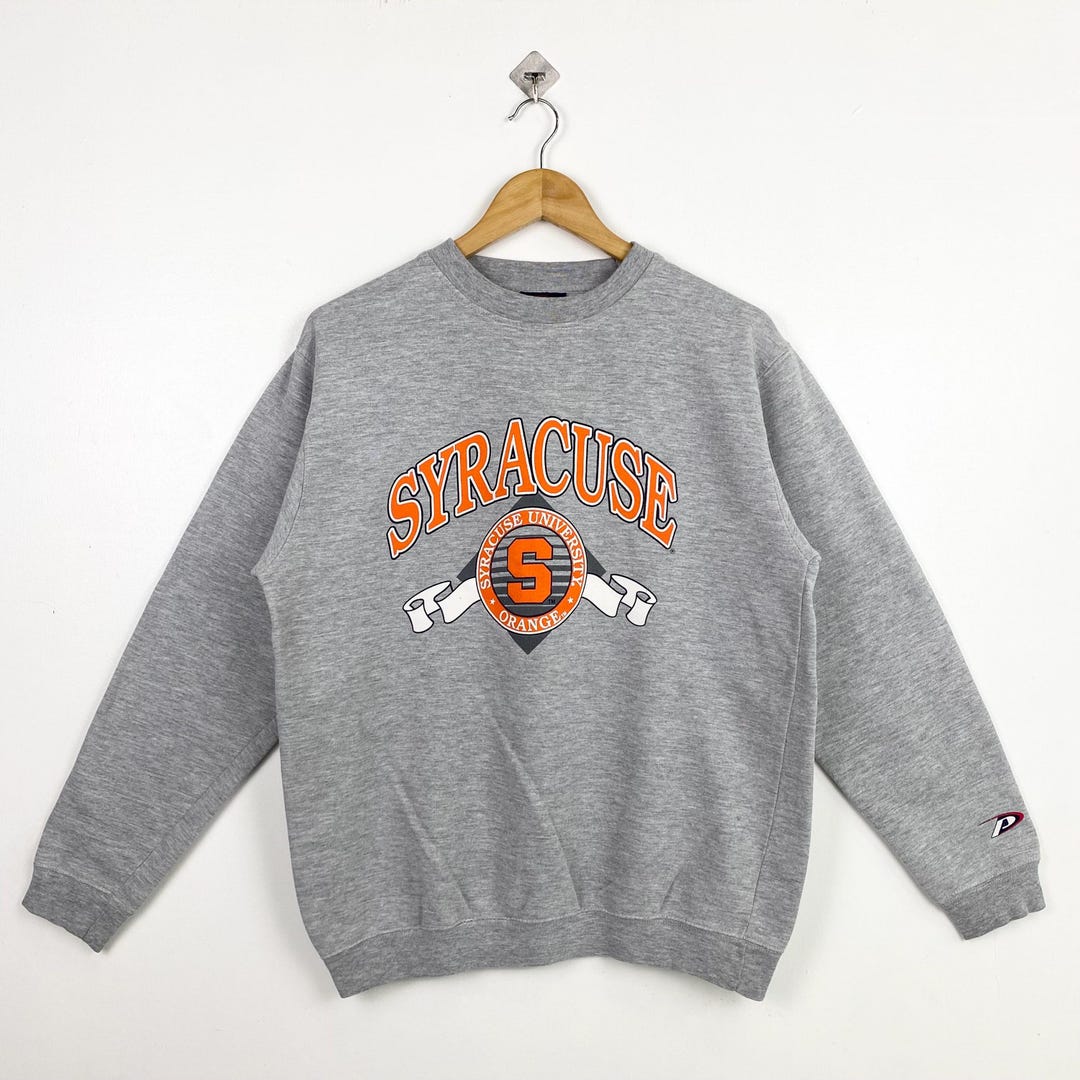Vintage NCAA Syracuse University ‘syracuse Orange’ Crewneck Sweatshirt ...