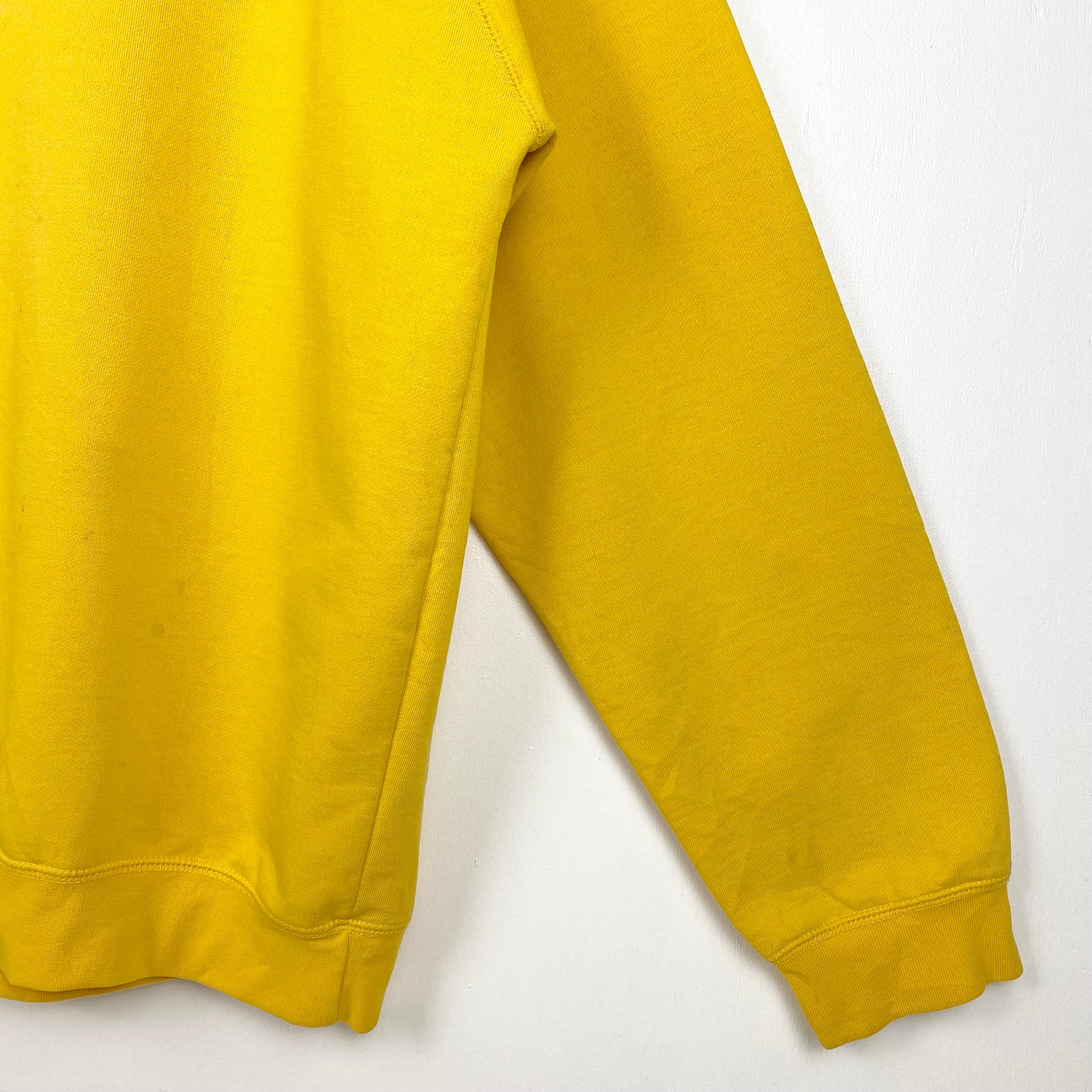 Vintage New Balance Crewneck Sweatshirt Embroidery Logo Yellow Color ...