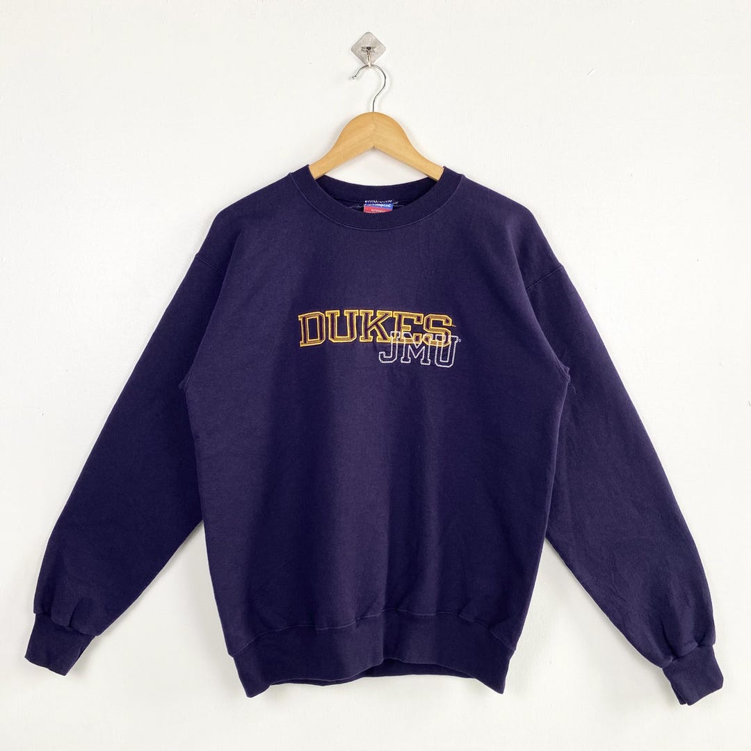 Vintage JMU Dukes Crewneck Sweatshirt - James Madison University - NCAA ...