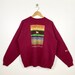 90s University of Saskatchewan ‘huskies’ Crewneck Sweatshirt Print Logo ...