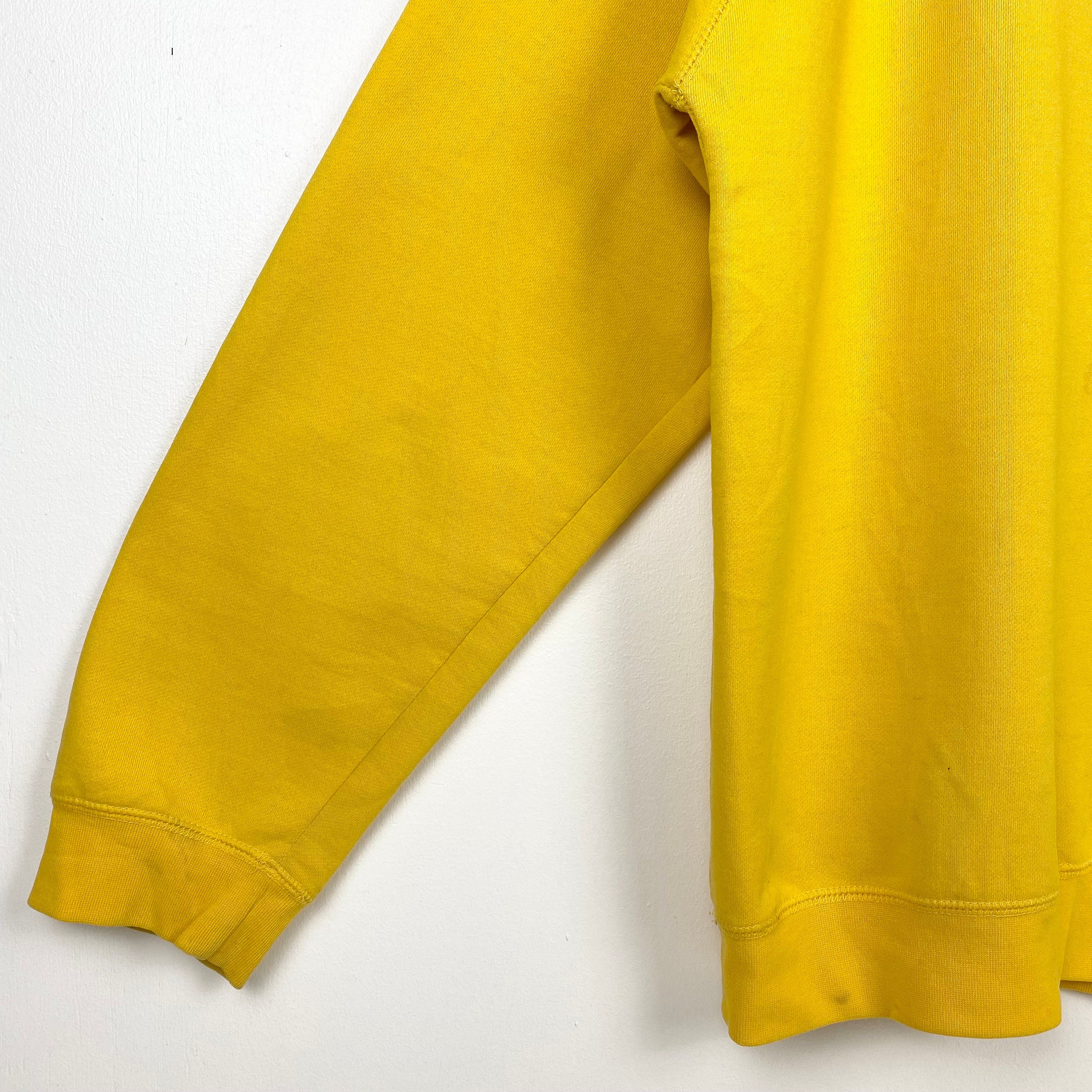 Vintage New Balance Crewneck Sweatshirt Embroidery Logo Yellow Color ...