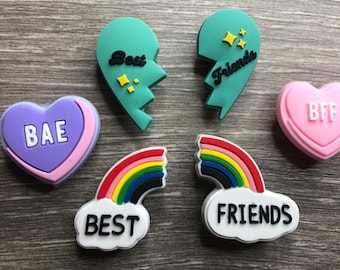 Best Friend Croc Charms - Etsy