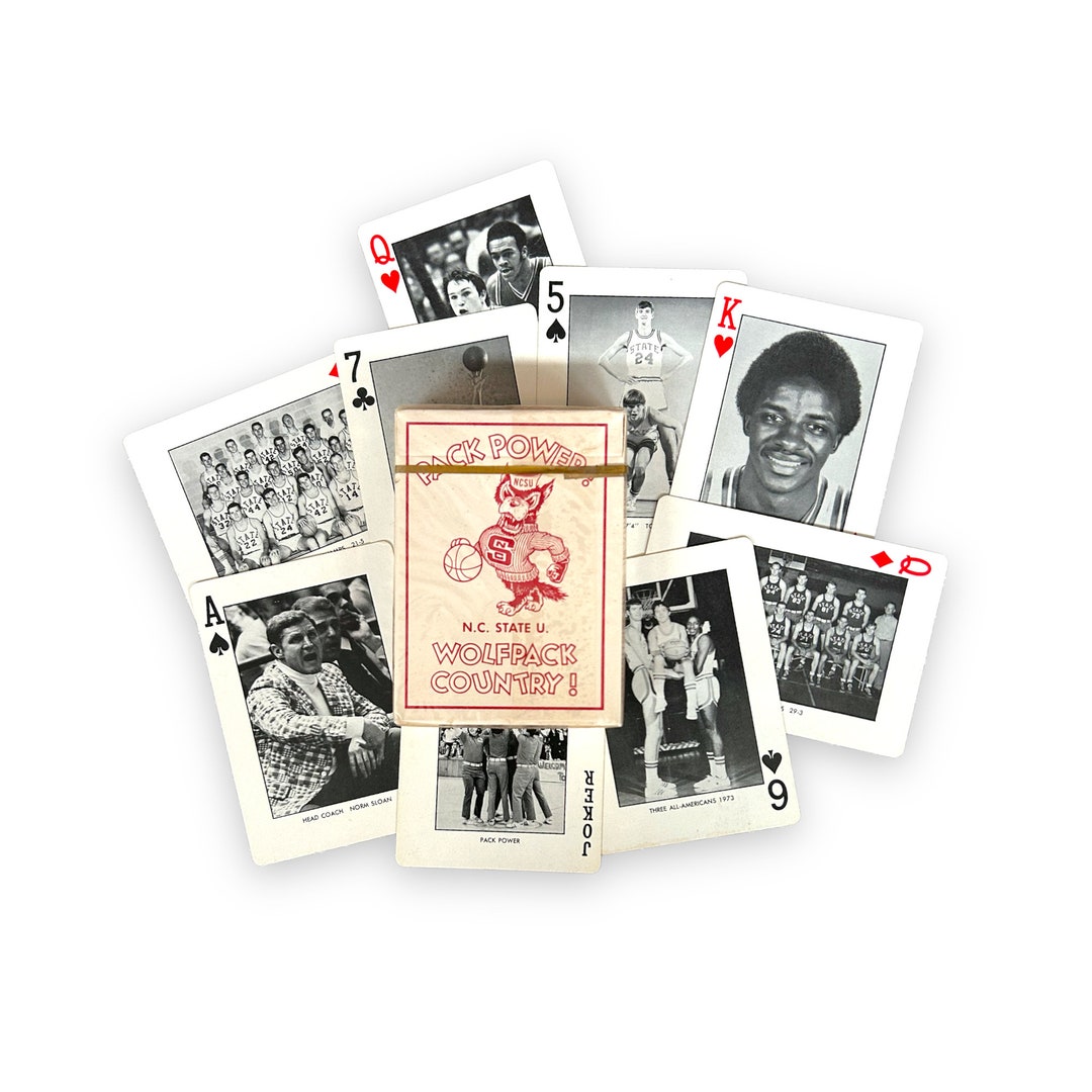 NOS Deck of 1974 North Carolina State University Wolfpack Men’s ...
