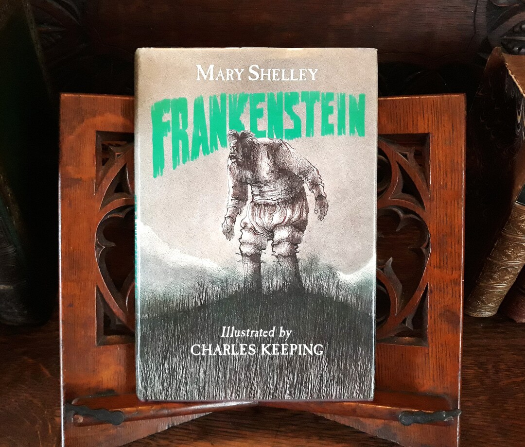 Frankenstein by Mary Shelley, Vintage Hardback Book, Blackie 1988 ...