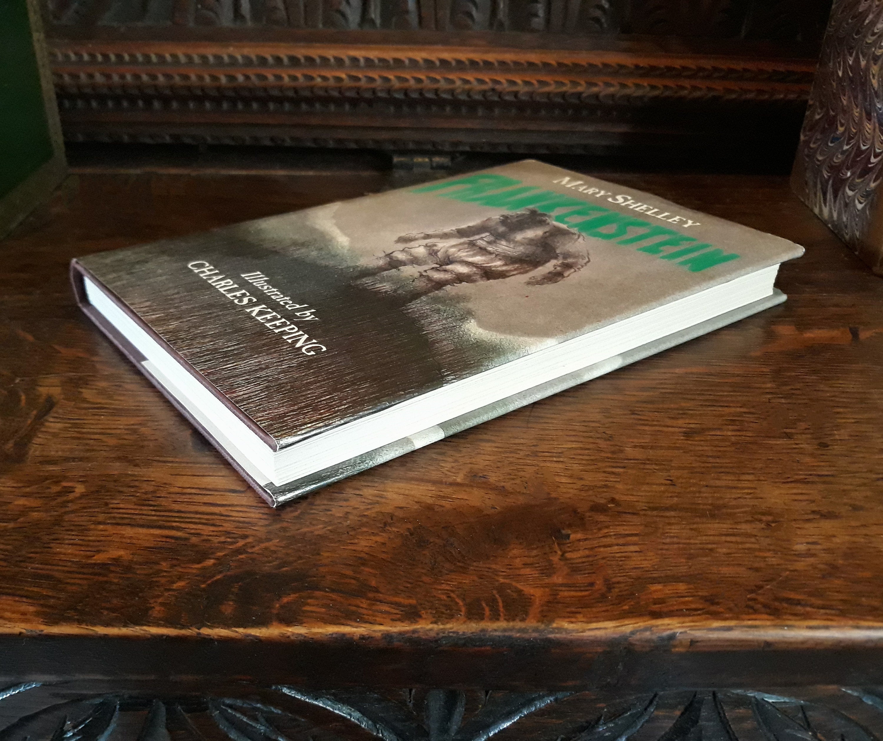 Frankenstein by Mary Shelley, Vintage Hardback Book, Blackie 1988 ...