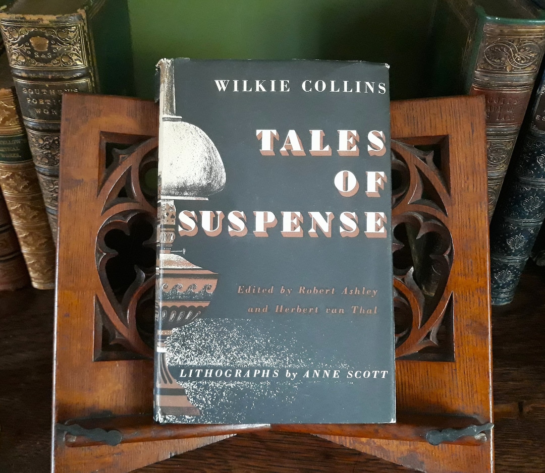 Wilkie Collins Book, Tales of Suspense, Folio Society 1955, Vintage ...