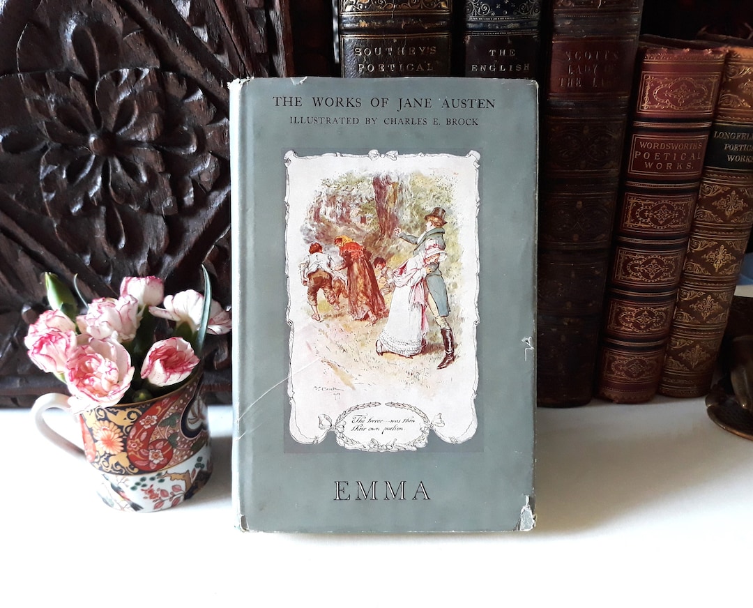 Emma Book by Jane Austen J M Dent 1950 First Edition Thus - Etsy