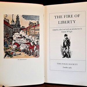 Fire of Liberty Book, Vintage History Hardback, Folio Society 1983 ...