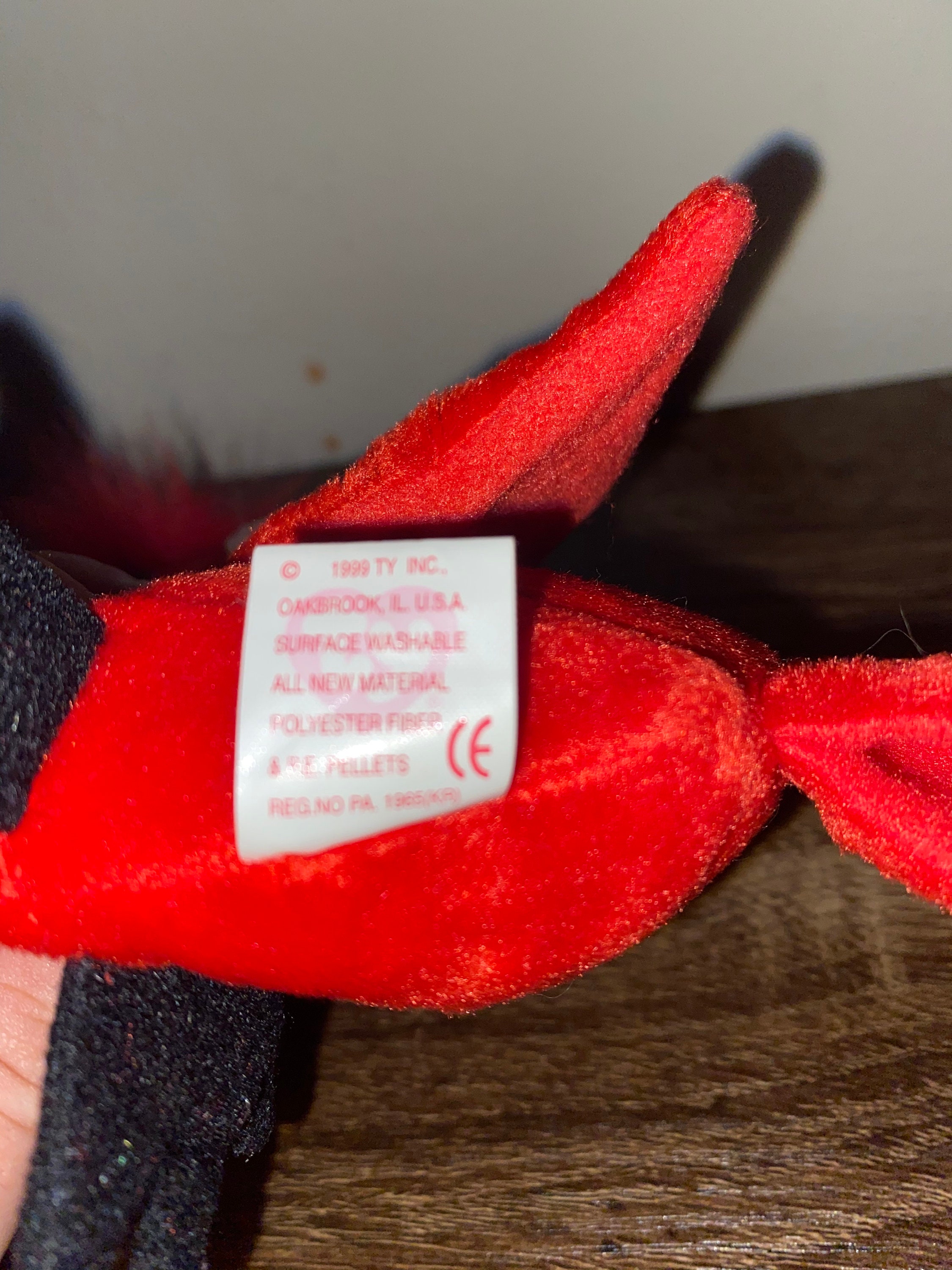 Original Mac the Cardinal Beanie Baby - Etsy