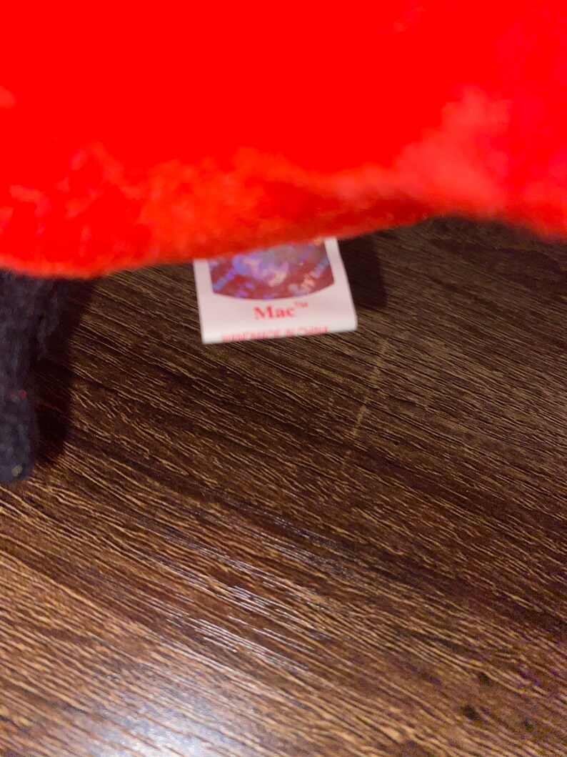 Original Mac the Cardinal Beanie Baby - Etsy