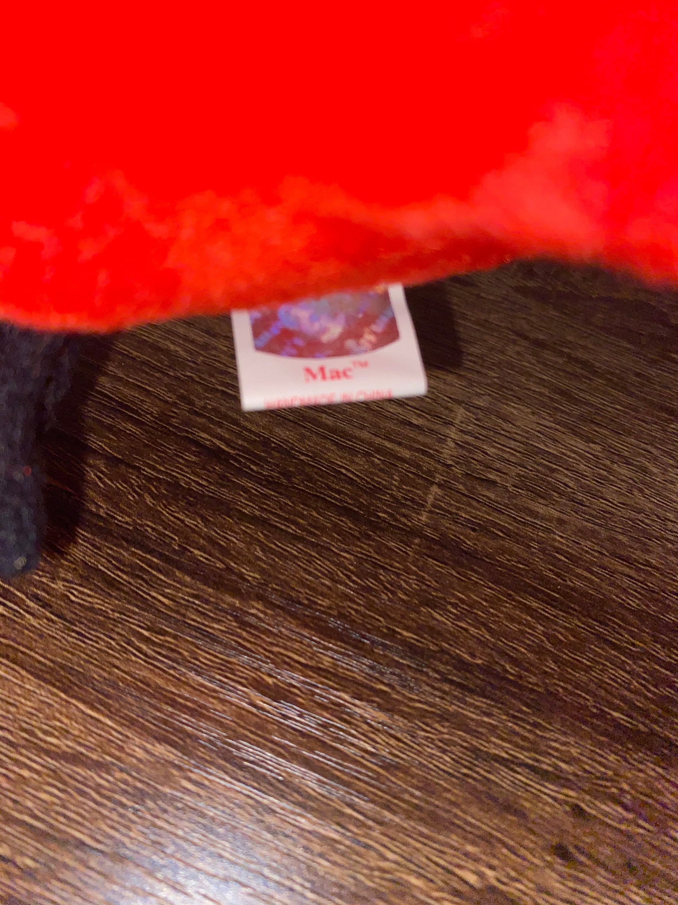 Original Mac the Cardinal Beanie Baby - Etsy