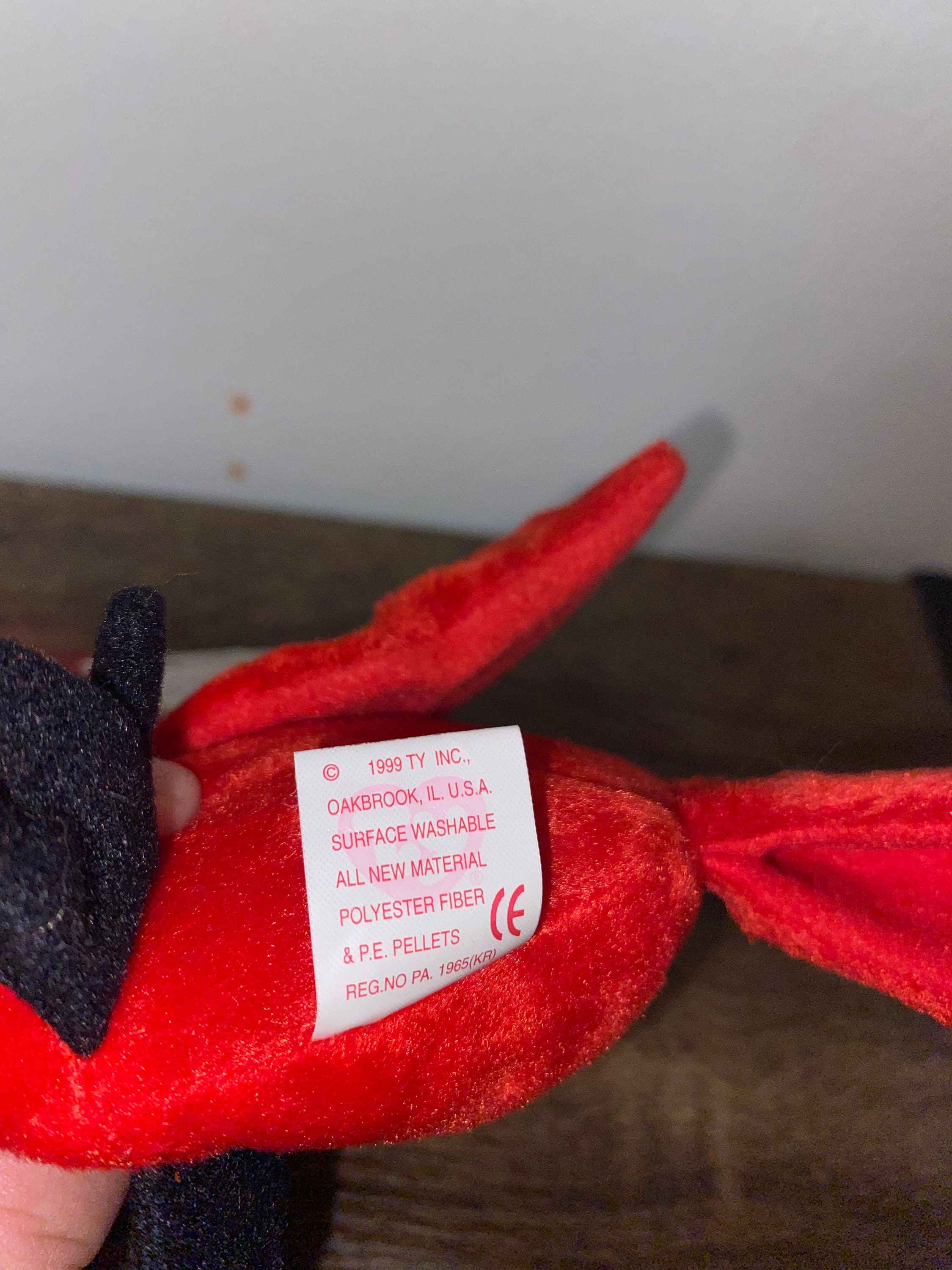 Original Mac the Cardinal Beanie Baby - Etsy