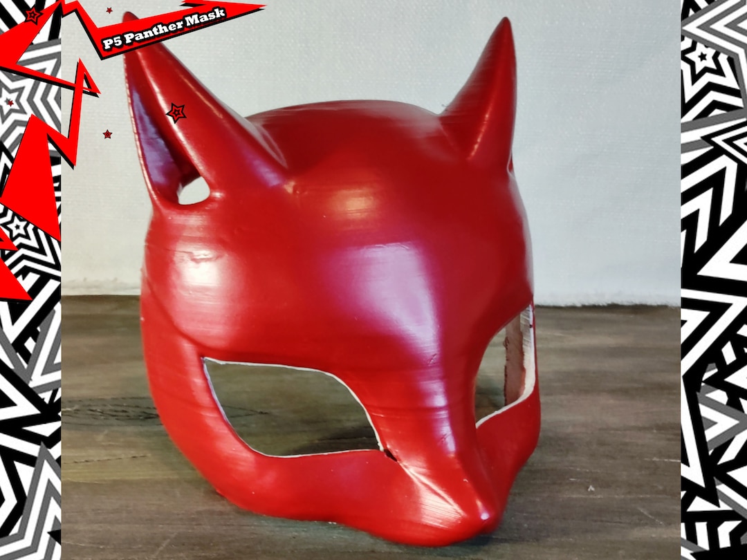 P5 Ann Takamaki Panther Cosplay Mask - Etsy