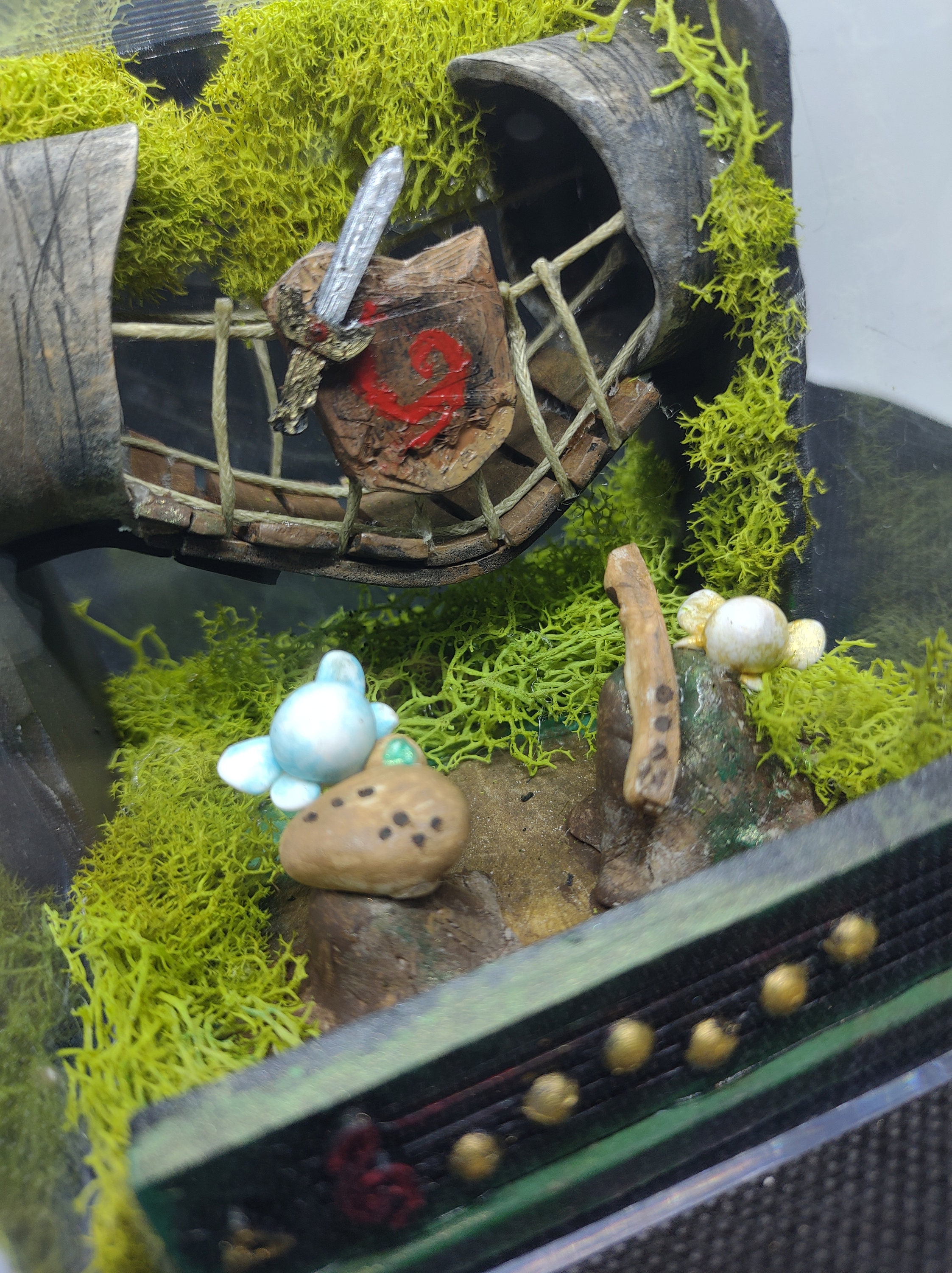 Sarias Song: the Legend of Zelda Ocarina of Time Photo Cube Diorama - Etsy