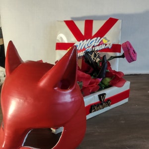 P5 Ann Takamaki Panther Cosplay Mask and Diorama. - Etsy