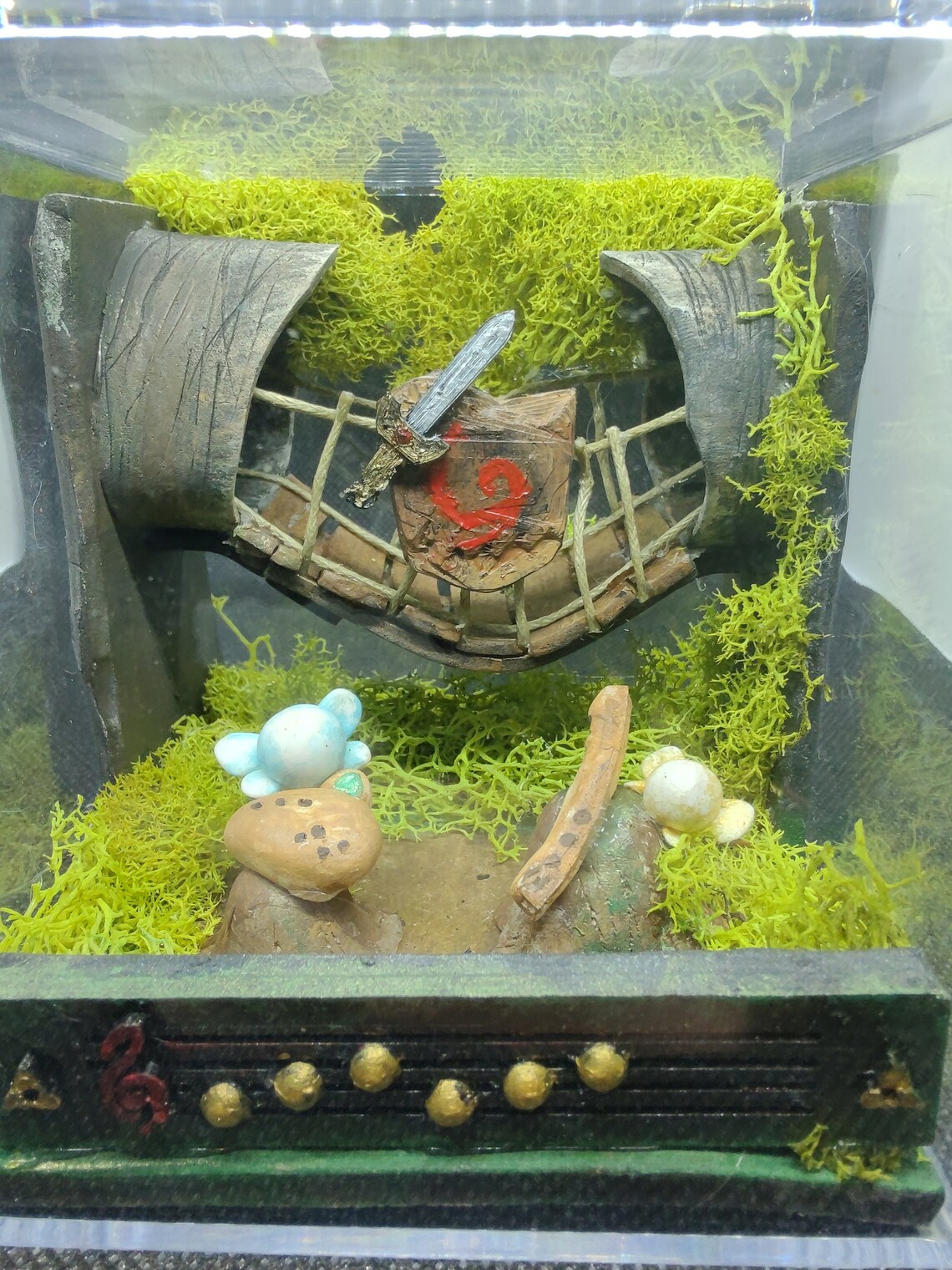 Sarias Song: the Legend of Zelda Ocarina of Time Photo Cube - Etsy UK