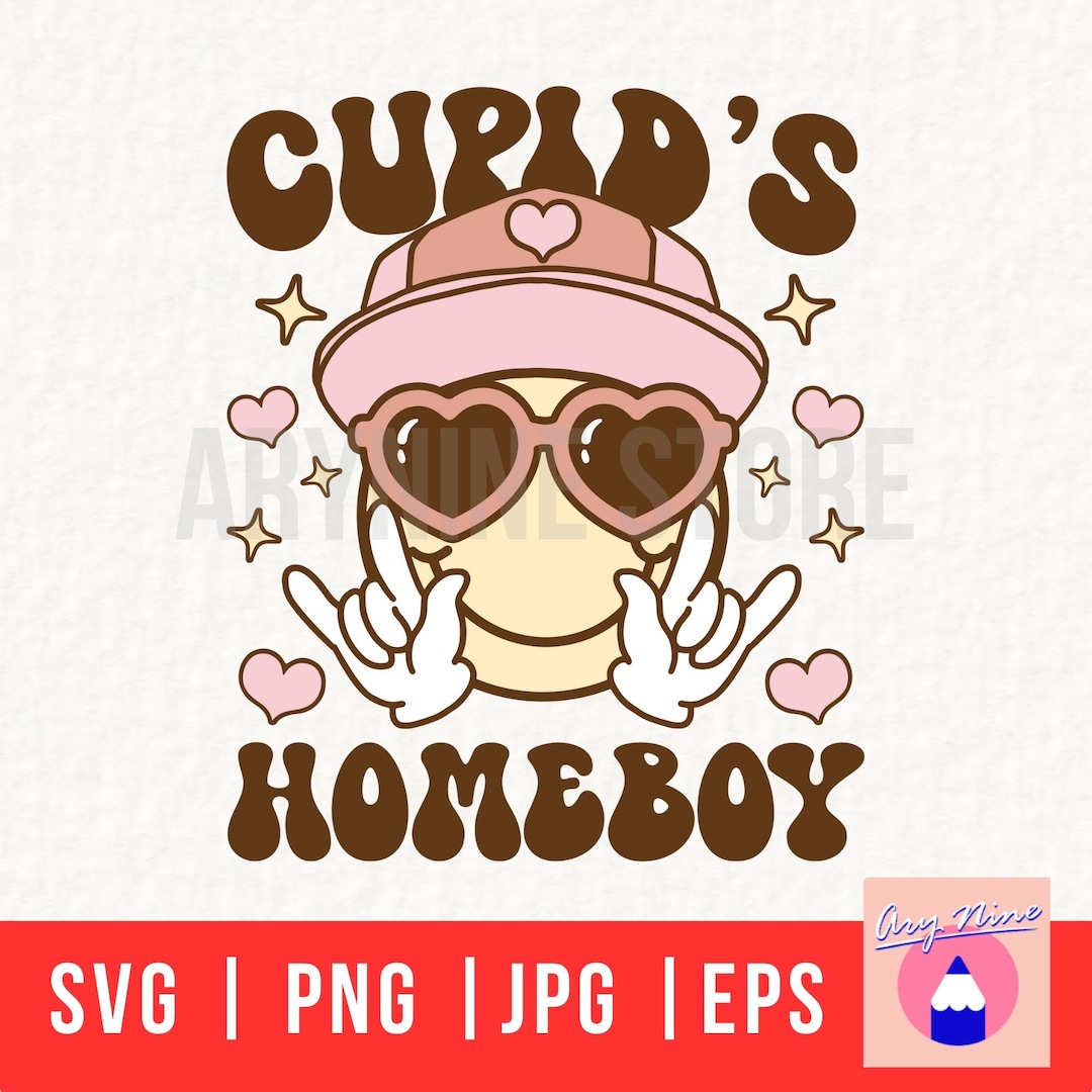 Cupid Boy School, Cupid's Homeboy, Valentines Vibes, Only Heart Eyes ...
