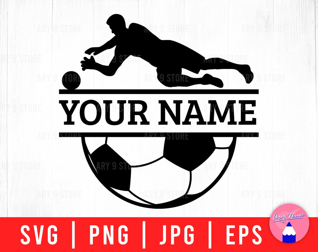 Goalkeeper Soccer Player, Soccer Team Name Frame (DOES NOT Come With ...