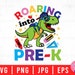 Roaring Into Pre-k With Dinosaur Back to School, T-rex First Day of ...