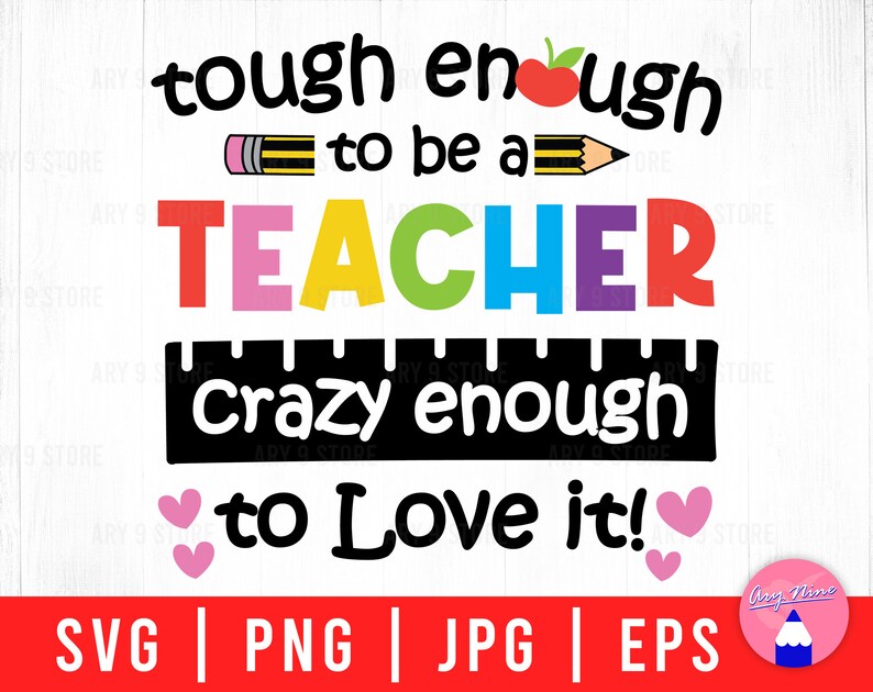 Tough Enough to Be A Teacher, Back to School, Teacher Life, Teacher ...