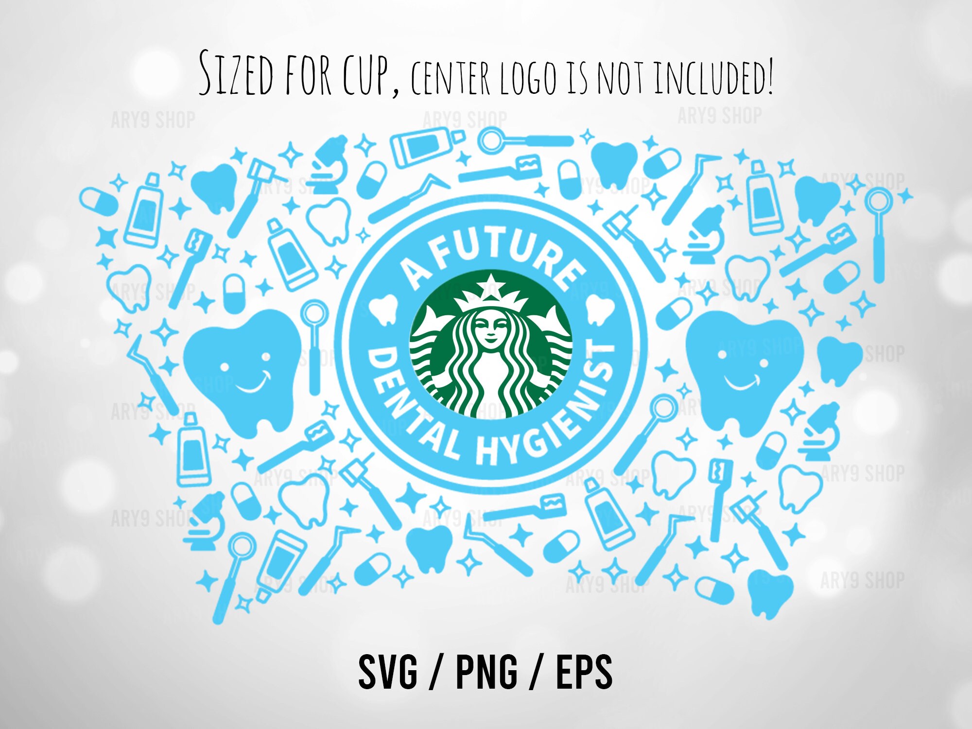 Full Wrap Dental Hygienist Dental With Tooth Dental - Etsy