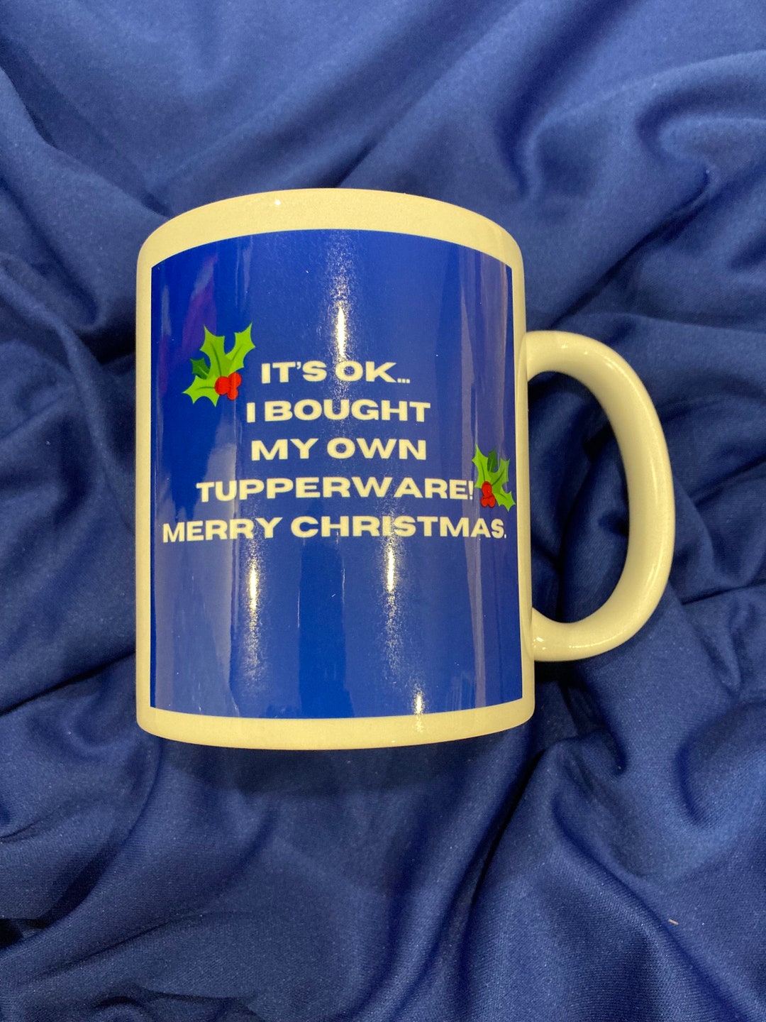 Humorous Christmas Mug: Tupperware Lovers Gift - Etsy